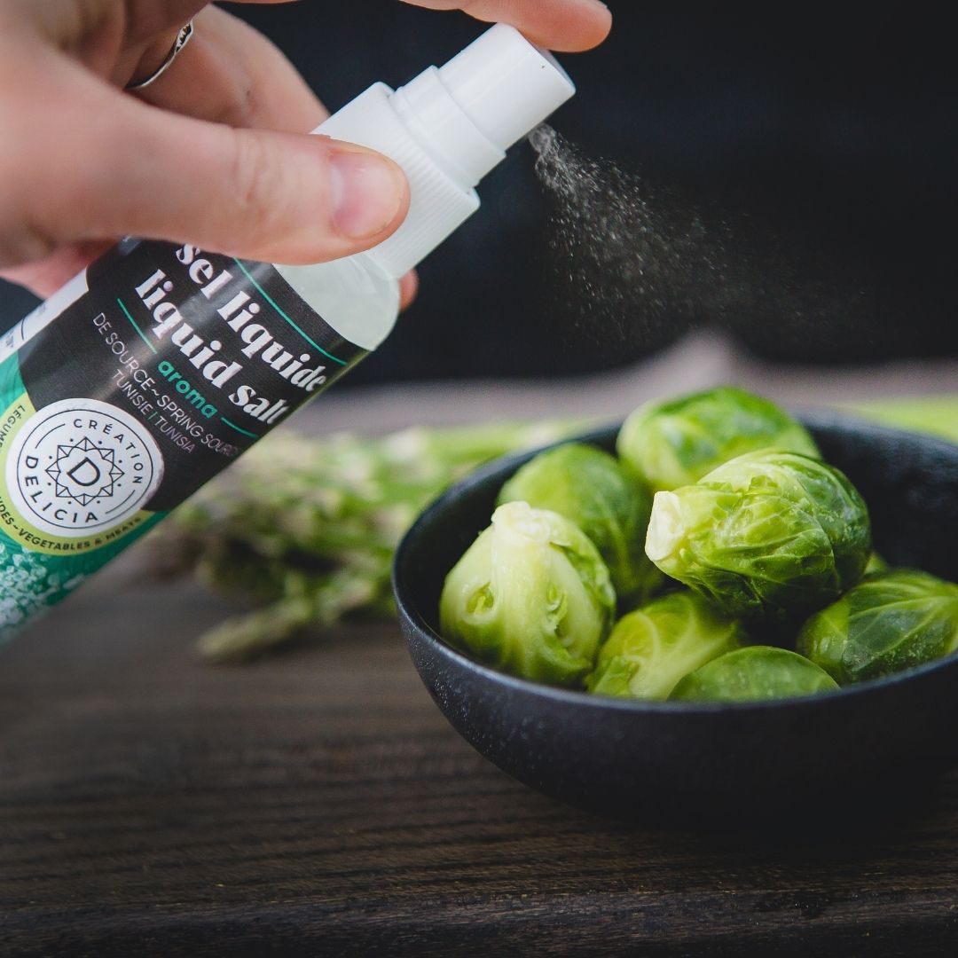 Liquid salt, less salt, more taste! – Création Delicia